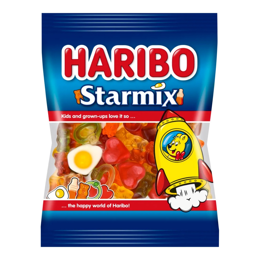 Haribo Starmix 160g Chewy Fruity Candy Bag Gummy Bags Mixed Fruit ...