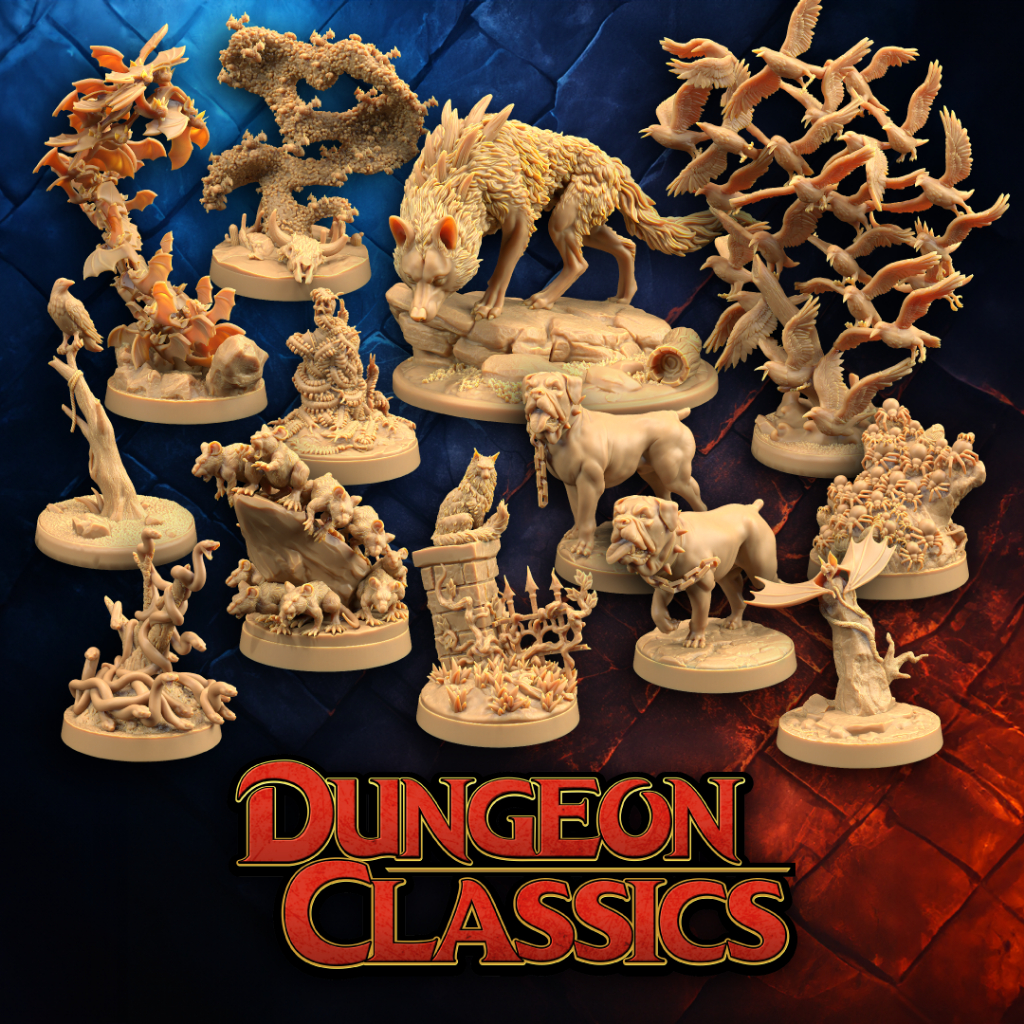 Dungeon Classics The 9th-Model For DnD miniature [Made to order Parcel ...