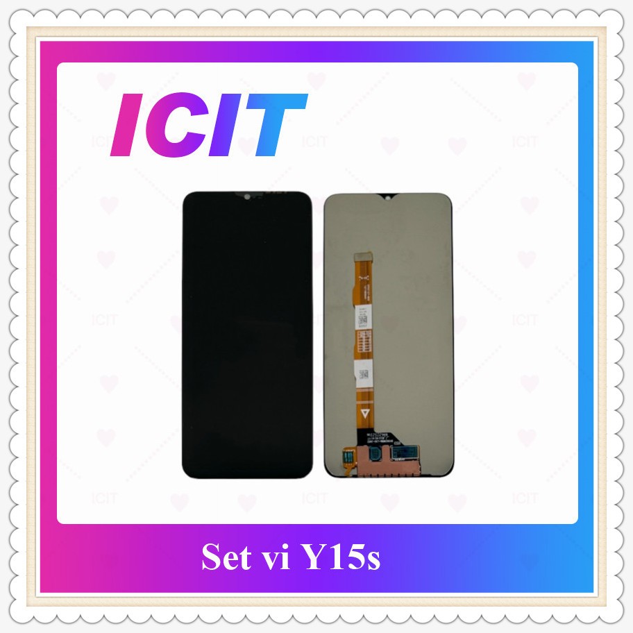 Screen Set vi Y15s Replacement Parts With Full Mobile LCD Display Touch ...