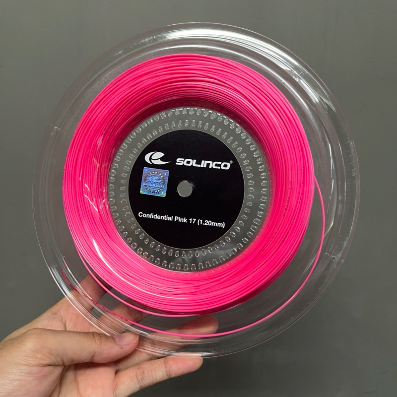 Solinco Confidential Pink Tennis String In | Shopee Philippines