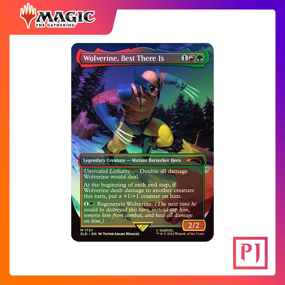 [MTG] Wolverine Best There Is (Marvel) (Secret Lair) (Borderless) [SLD ...