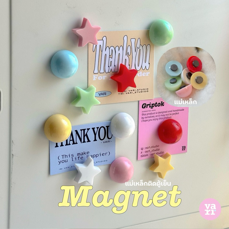 Magnet Cute Color Circle Fridge | Shopee Philippines