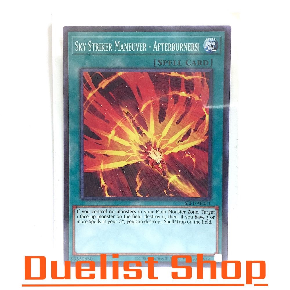 Sky Striker Maneuver-Afterburners! (N) Spell [Normal] SLF1-AE051 Yukio ...