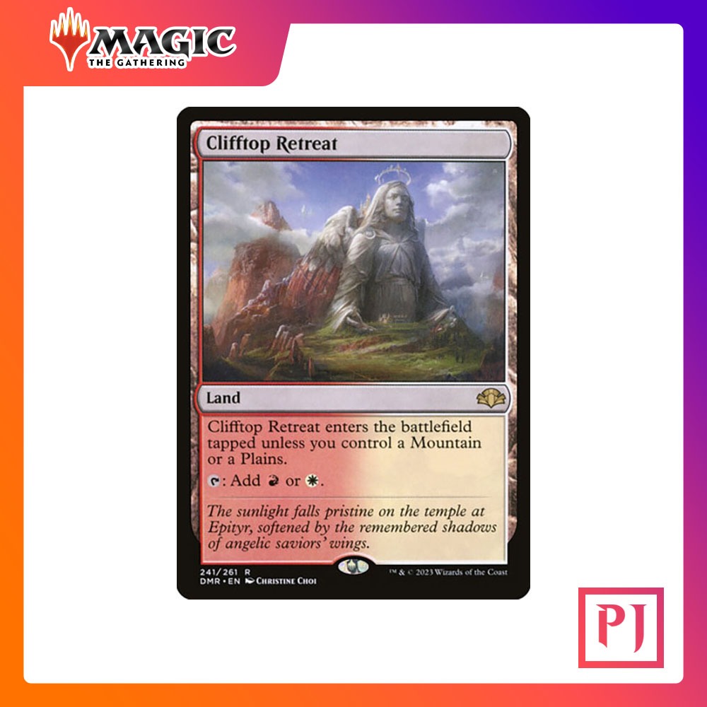 [MTG] Clifftop Retreat [DMR] [LAND] [RARE] [NORMAL] [ENG] (Magic Card ...