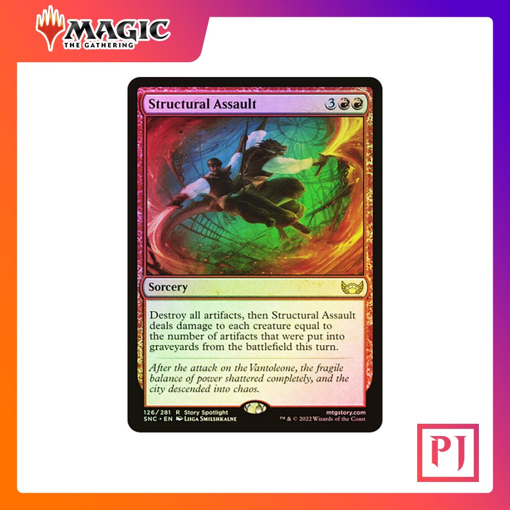 [MTG] Structural Assault [JOU] [RED] [RARE] [FOIL] [ENG] (Magic Card/Magic the Gathering ...
