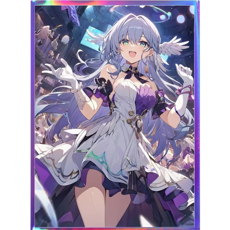 Sleep Robin Hongkai Honkai Star Rail Card Sleeve "Robin" Leaf Buddy ...