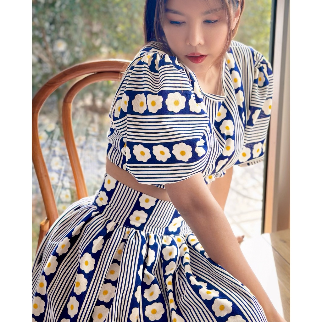 Daisy Flower Printed Set | Shopee Philippines
