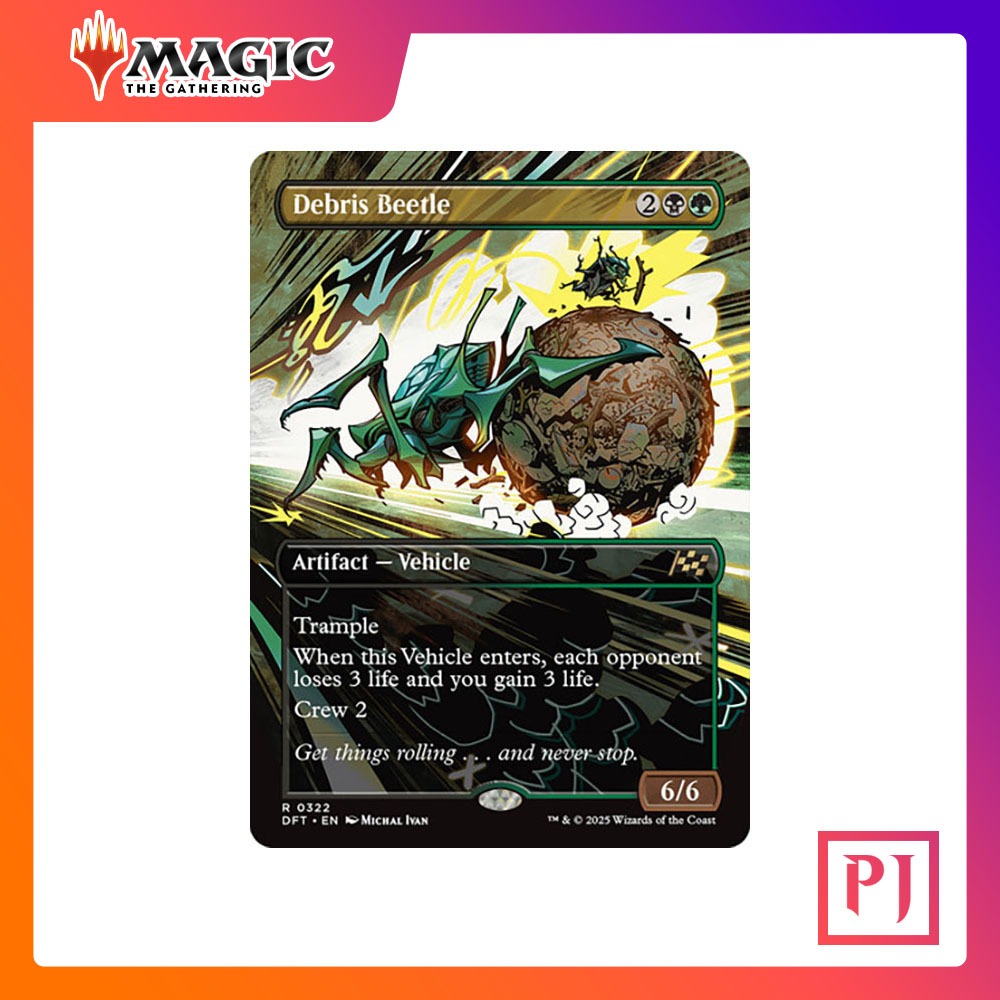 [MTG] Debris Beetle (Borderless) [DFT] [MULTI] [RARE] [NORMAL] [ENG] (Magic Card/Magic the ...