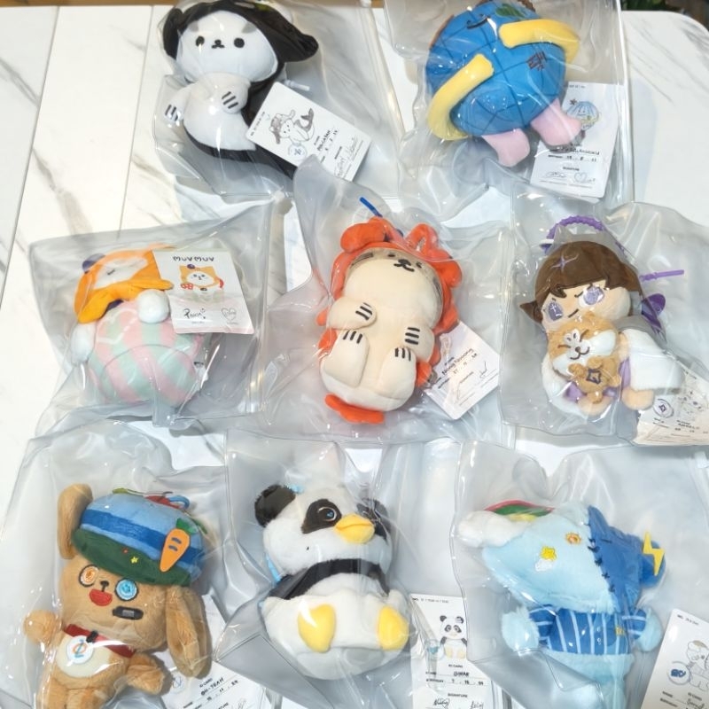 GMMTV Doll Keychain | Polcasan Mr. Saturnworld MuvMuv Nong Nooong ...