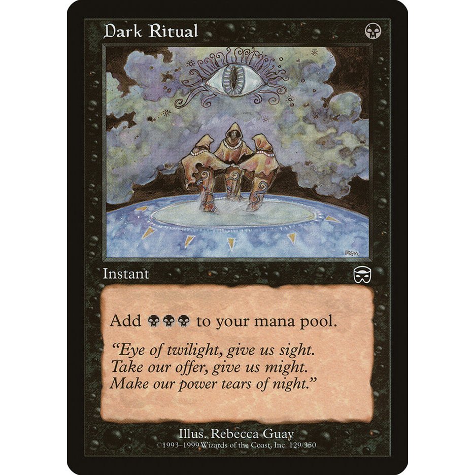 Dark Ritual Magic the Gathering Card [MTG] | Shopee Philippines