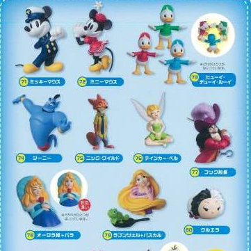TOMY/Furuta: Choco Egg Disney & Pixar-Assorted Set/Sold Separately-Hand ...