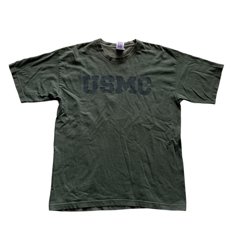 USMC T-Shirt In Good Condition (Pre-Owned Branding) | Shopee Philippines
