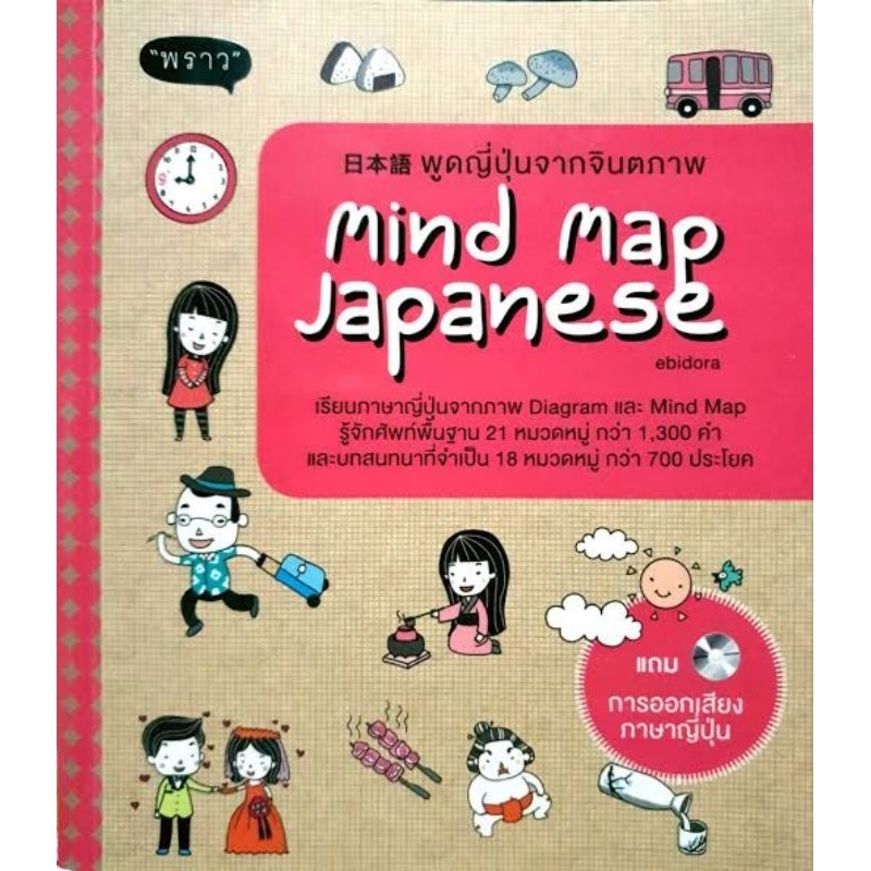 Mind Map Japanese Book With Language Practice CD | Shopee Philippines
