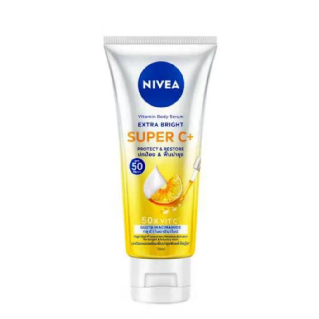 NIVEA Extra White Super C + Vitamin Serum SPF 50 PA ++ Size 70 G ...