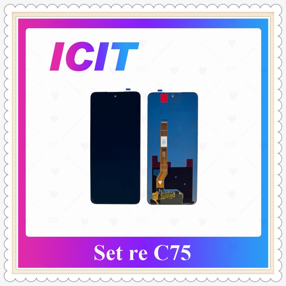 Set Re C75 Screen Replacement Parts With Full LCD Display Touch ICIT-Display | Shopee Philippines
