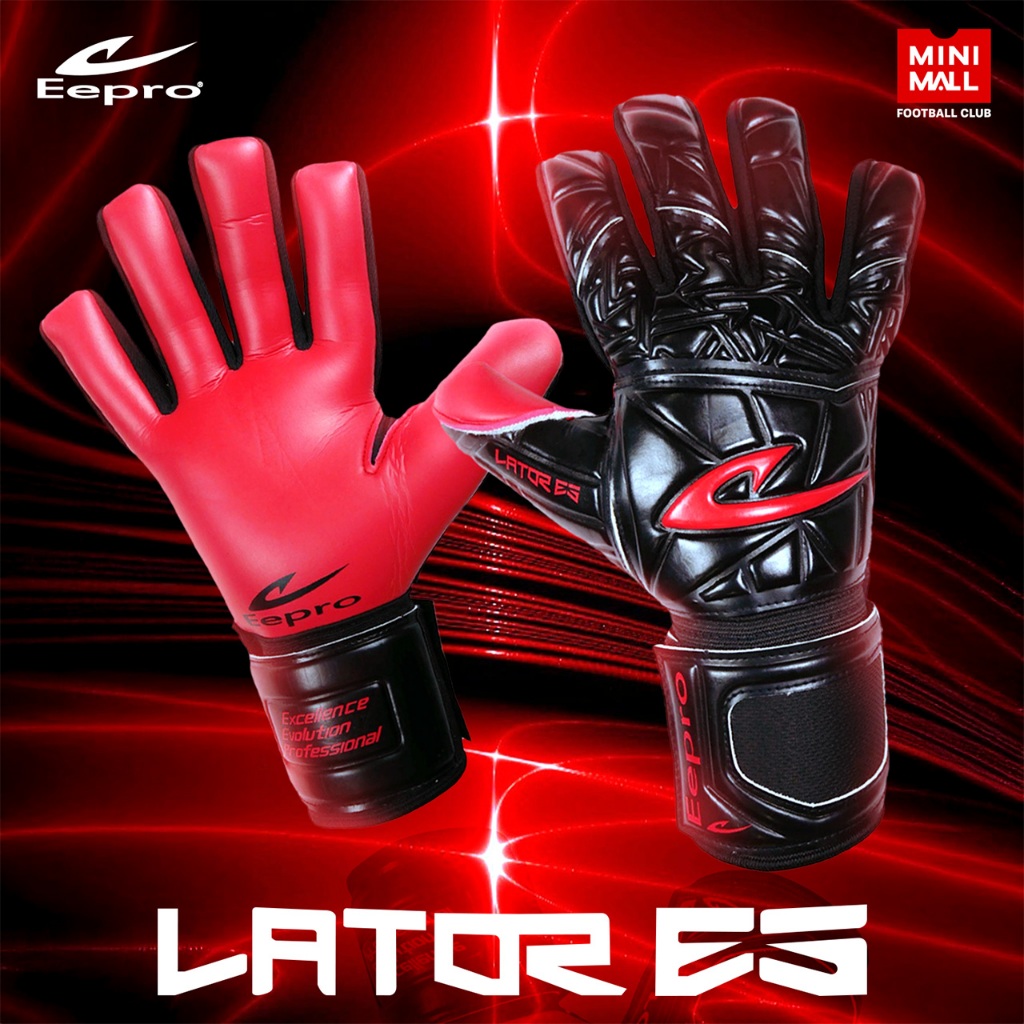 Eepro Goalkeeper Gloves Model LATOR ES Code EG10C4 Negative Cut Big ...