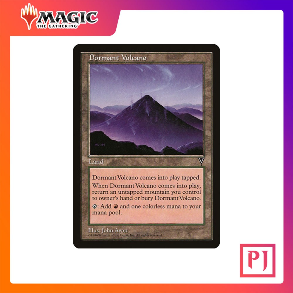 [MTG] Dormant Volcano [VIS] [LAND] [UNCOM] [NORMAL] [ENG] (Magic Card ...