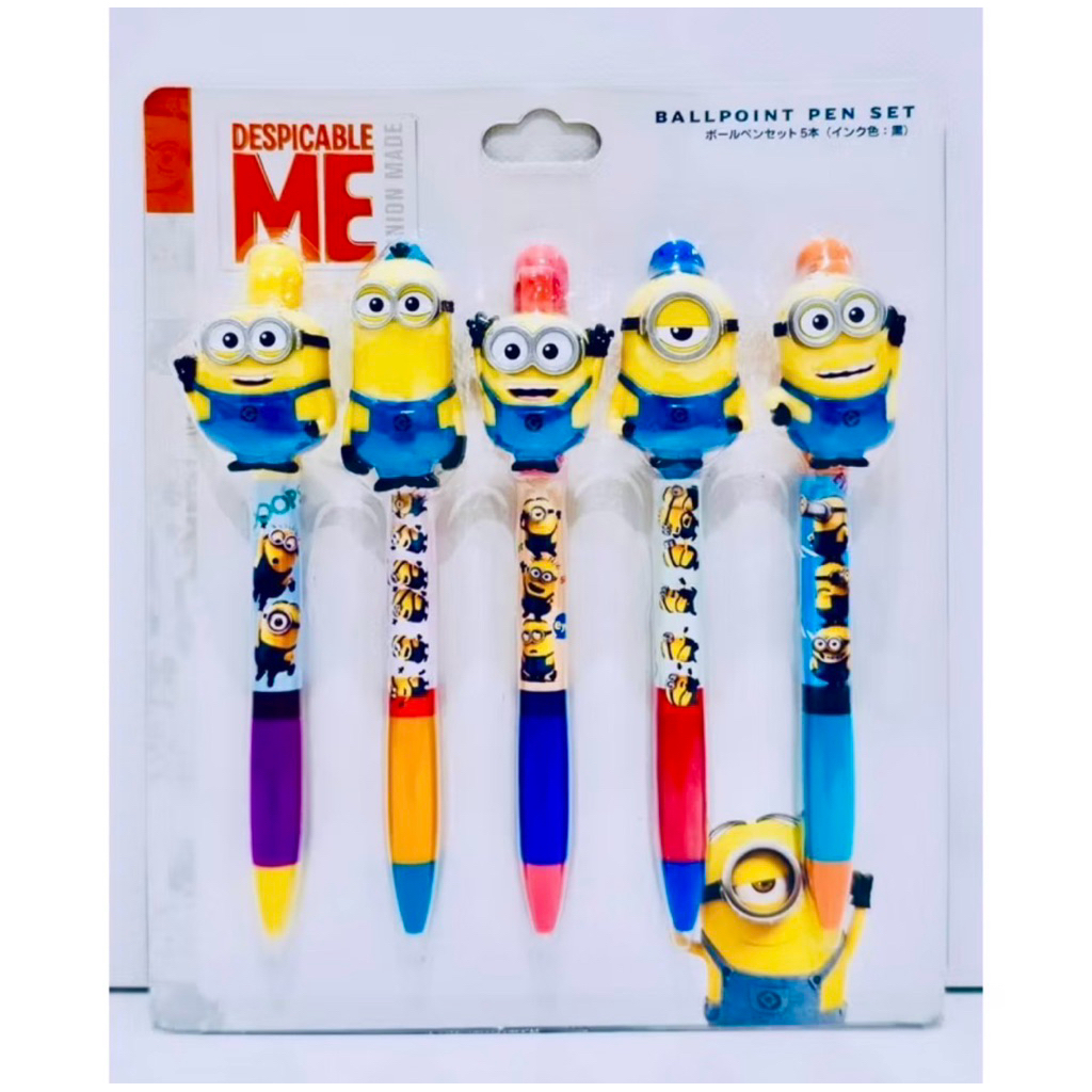 Minions Pen Set Collectible Universal Studios Japan | Shopee Philippines