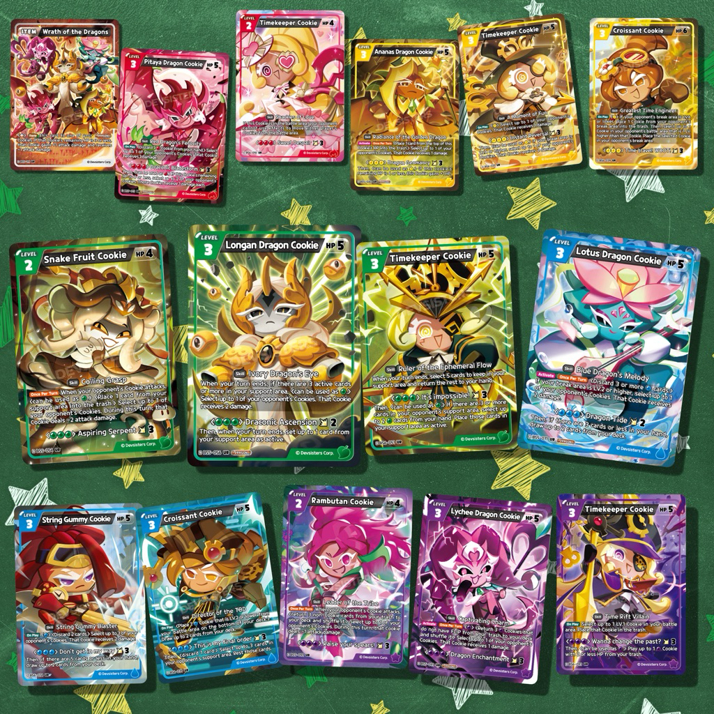 CookieRun Bs5-Bs6 UR Level Set All Colors (Eng Ver.) | Shopee Philippines
