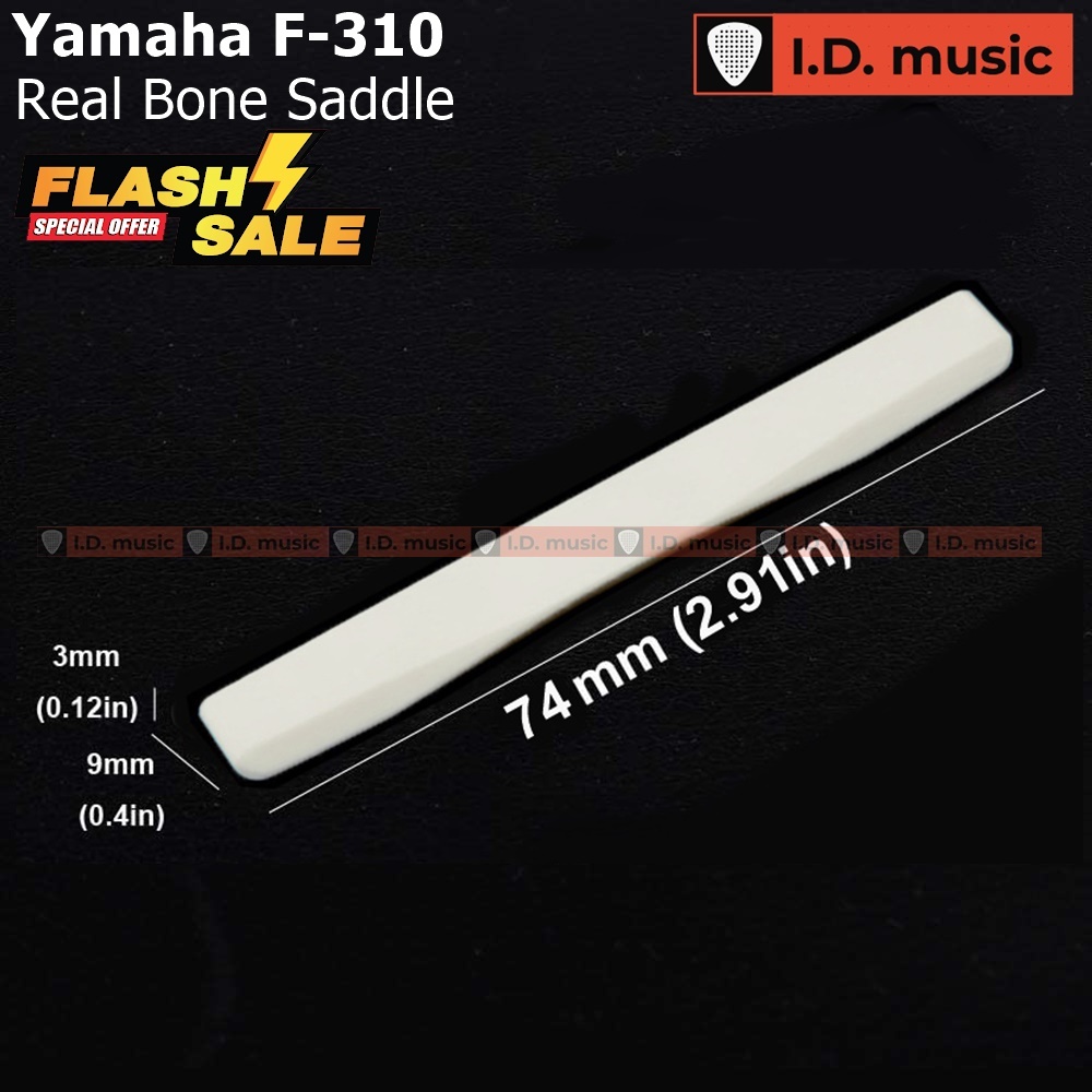 Acoustic Guitar Spool Length 74 Mm Real Bone 1 Fits Yamaha F310 ...