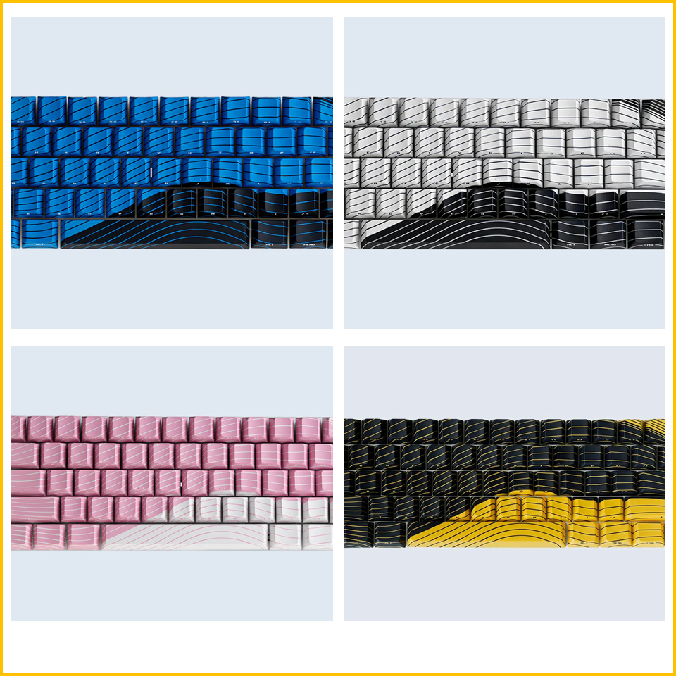 Wooting 5 Dye-sub PBT Magnetic wave keycaps | Shopee Philippines
