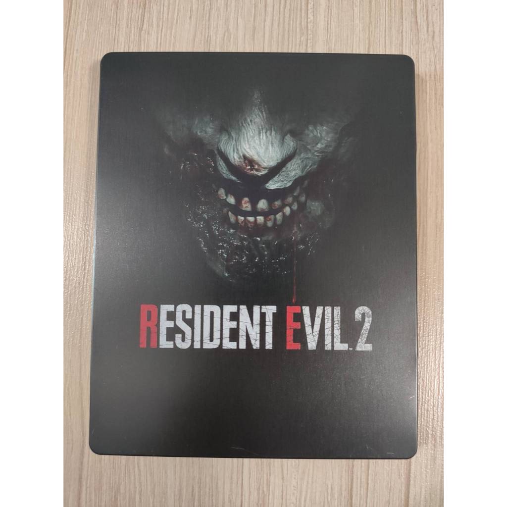 Resident evil RE 2 steelbook RARE Iron Box No Game Cat Hair As In The ...