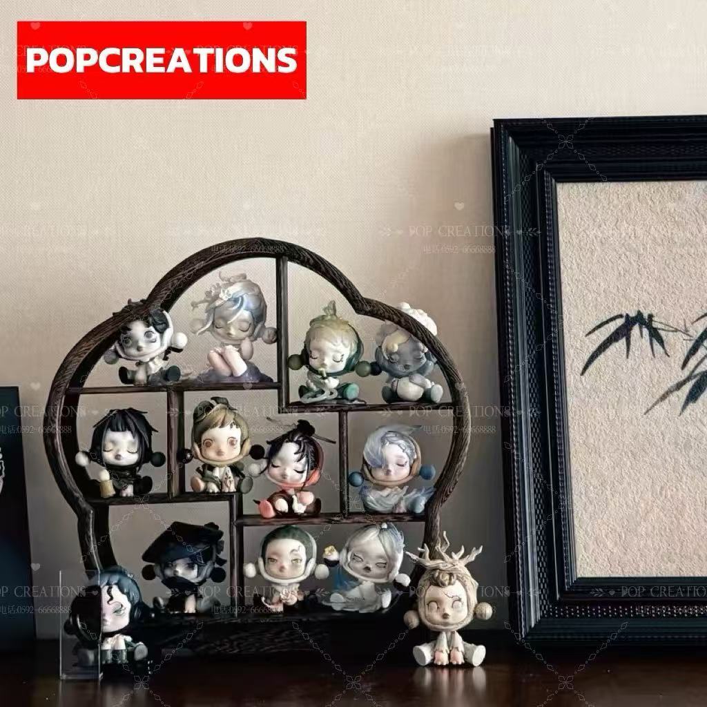 POPCREATIONS Plum Blossom POPMART BOX Display Rack HIRONO Hacipu DIMOO ...