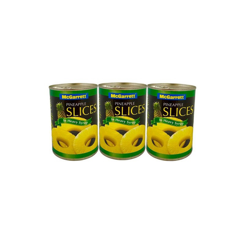 Maggarette Pineapple Glasses In Syrup 565g 3 Cans | Shopee Philippines