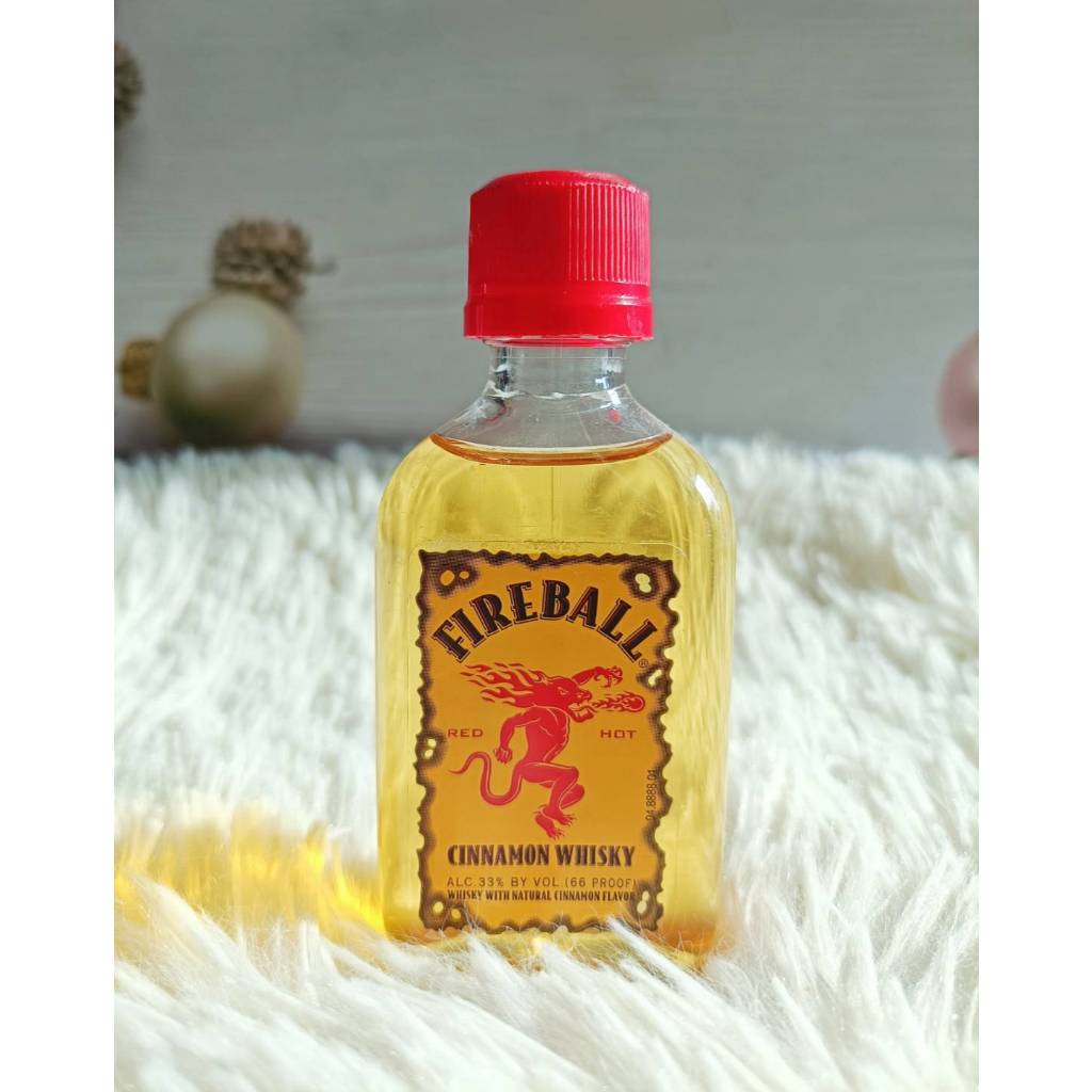 FIREBALL RED HOT Cinnamon Whisky ALC Liquor Vodka For Cooking | Shopee ...