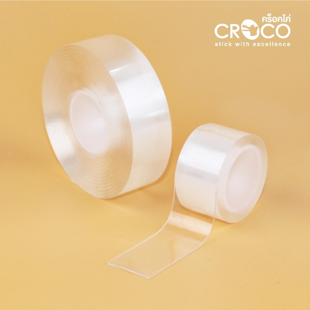 Jelly Glue CROCO 2-Sided Transparent Adhesive Tape Nano Double Sided ...