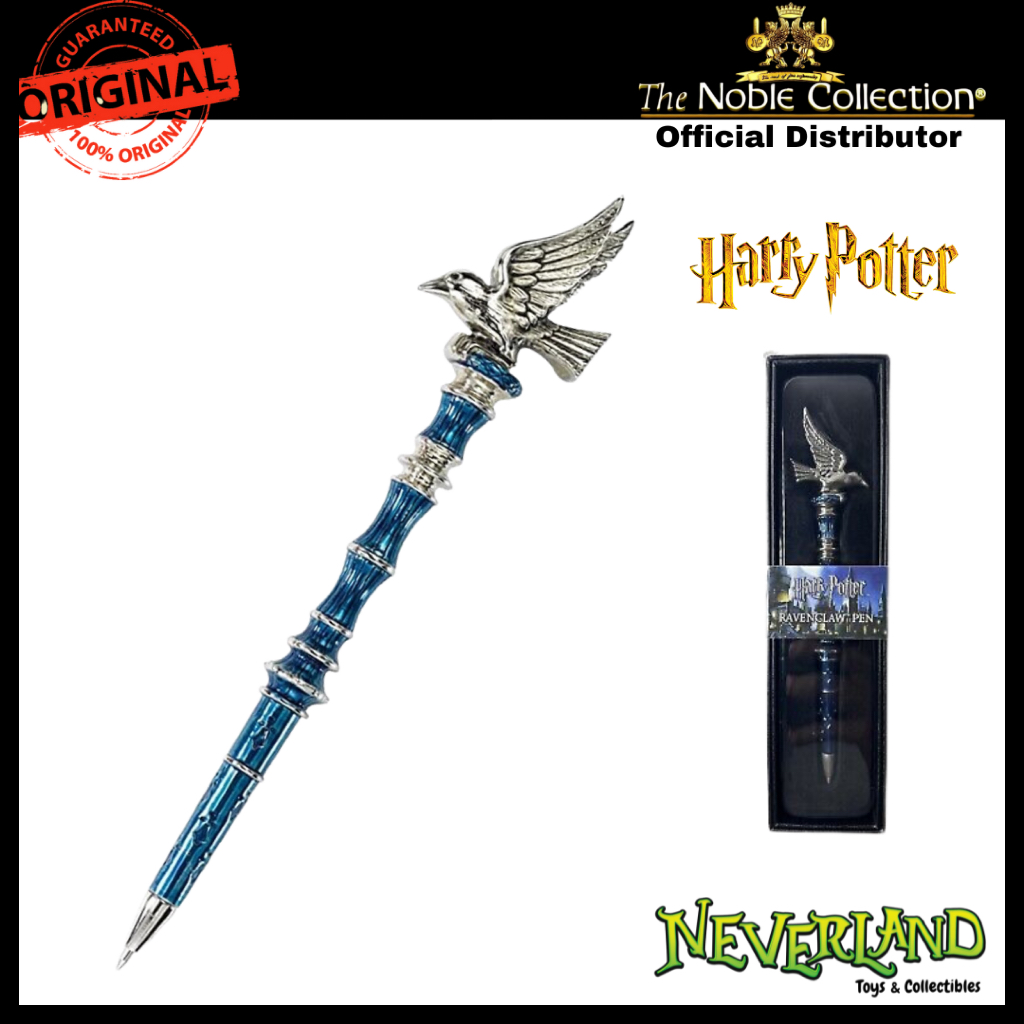 Harry Potter Ravenclaw Pen Silver Plated The Noble Collection | Shopee ...