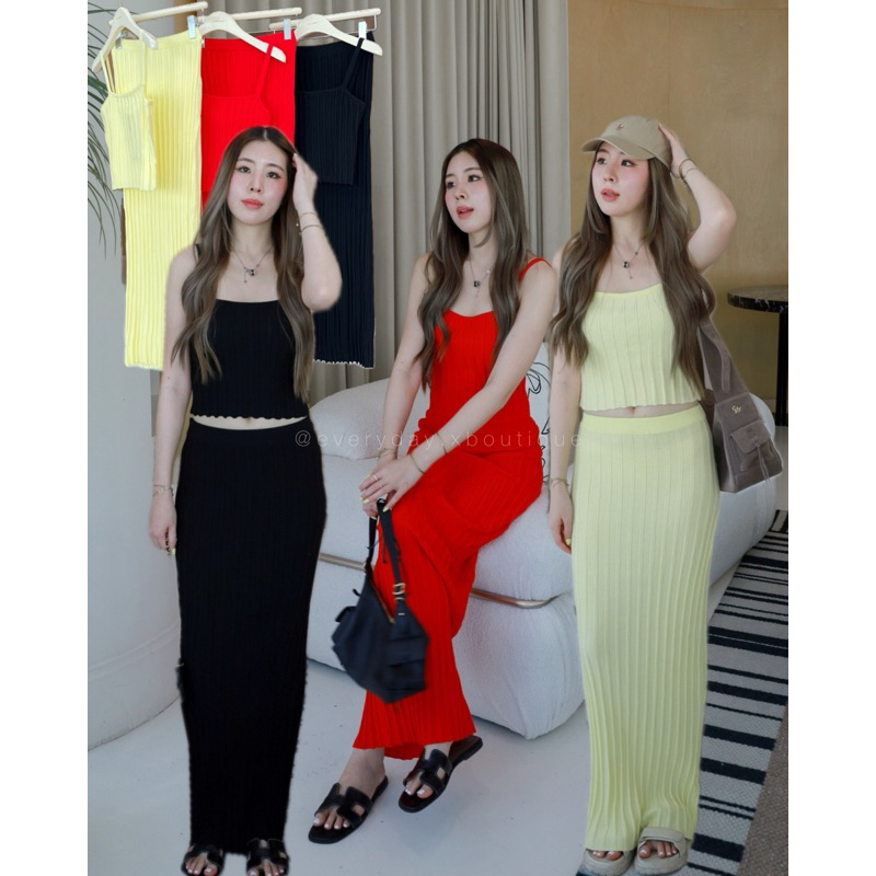 DARLING LOOK SET ️ Yarn Very Beautiful Work There Are 3 Colors Trench ...