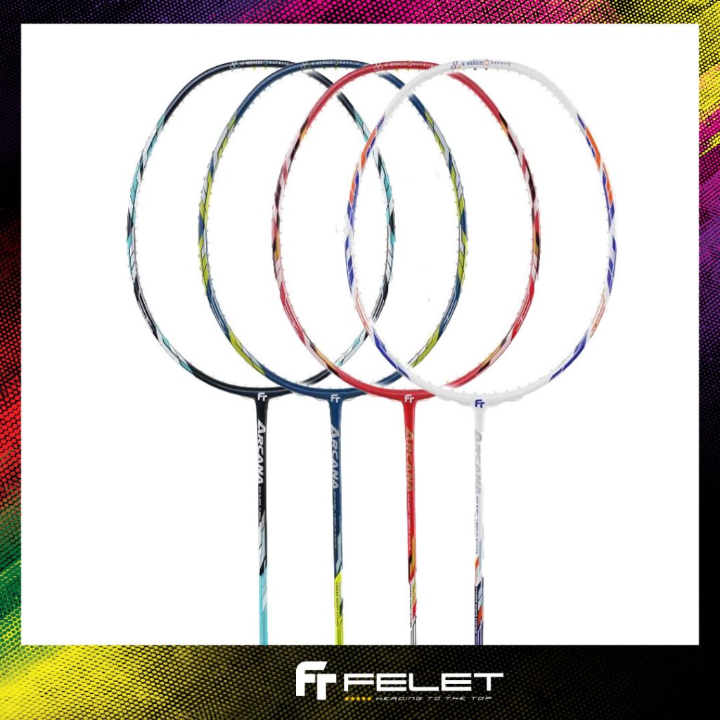 FELET Badminton Racket ARCANA (4U) | Shopee Philippines