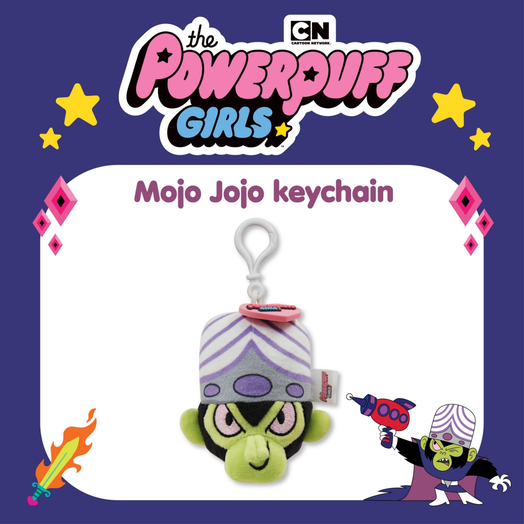 Keychain Head Mojo Jojo (Powerpuff girls) | Shopee Philippines