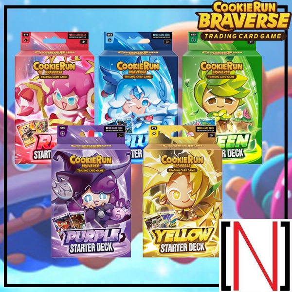 Cookie Run Braverse Trading Card Game-Starter Deck [English] | Shopee ...