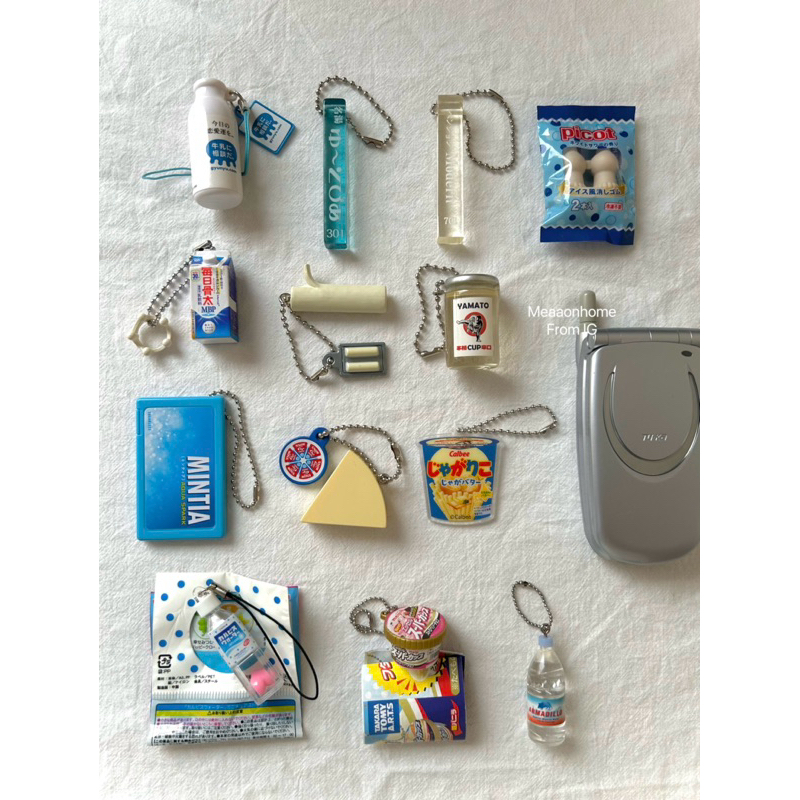 Gacha Keychains A Bunch Of Snacks Gashapon Toy | Shopee Philippines