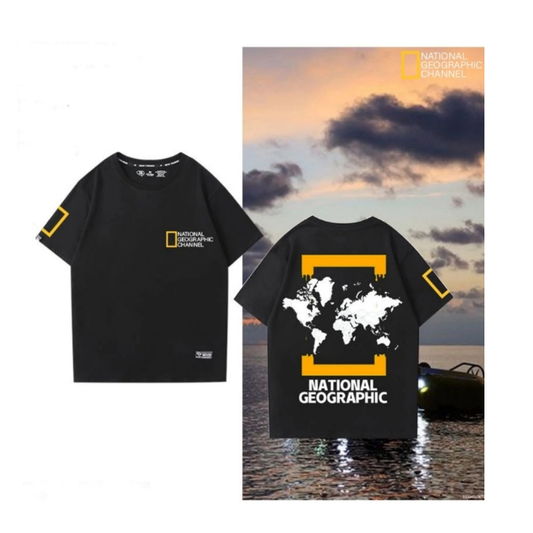 Outdoor Oversized T-Shirt Discovery Channel National Geographic ...