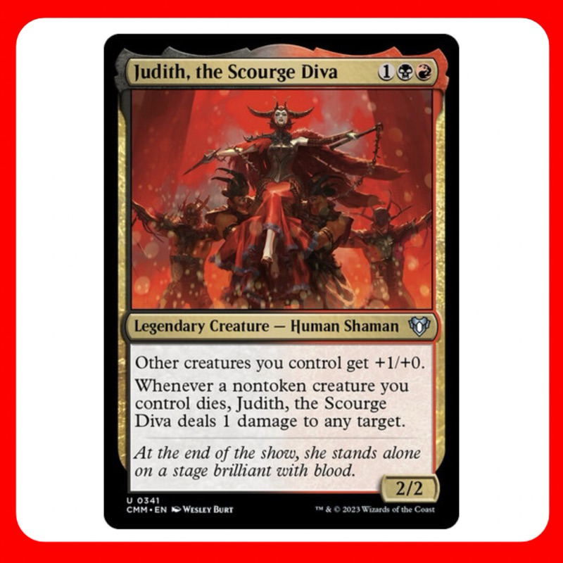 [MTG] Judith the Scourge Diva [CMM] [MULTI] [UNCOM] [NORMAL] [ENG ...