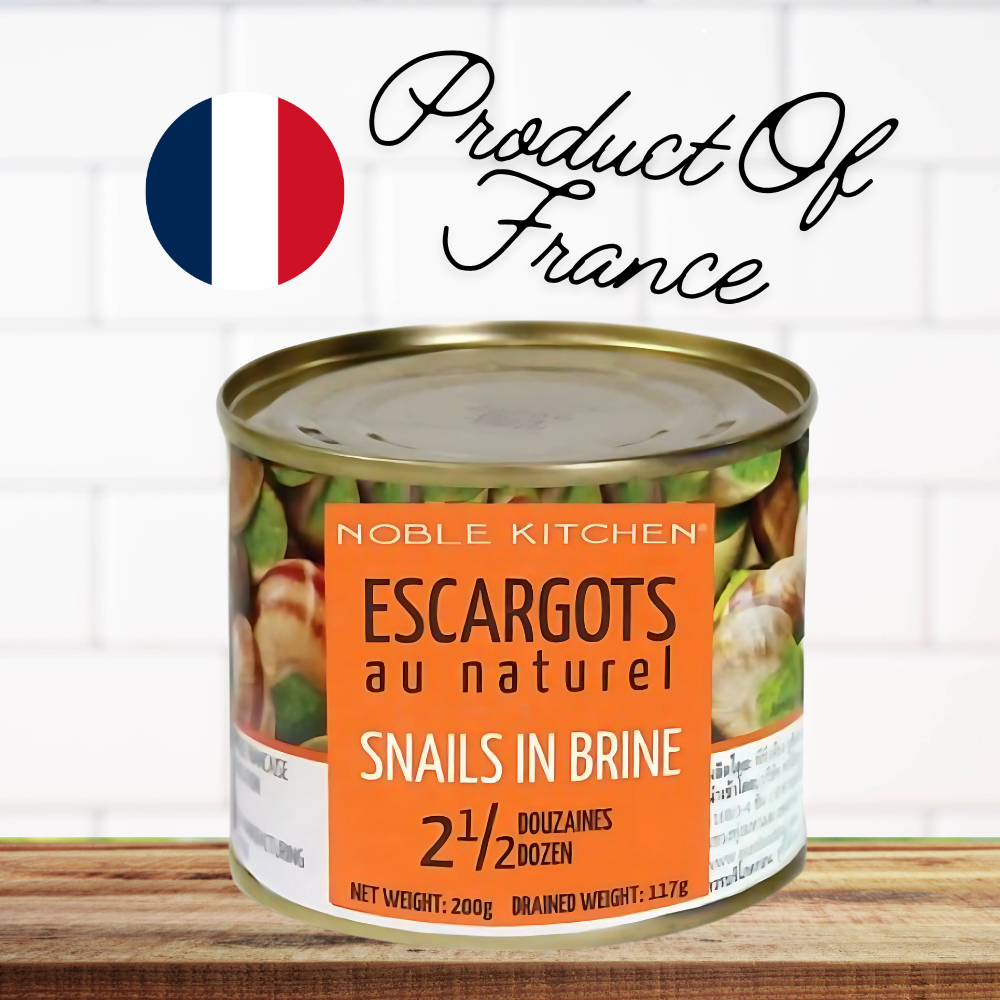 BEST PRICE-Escargots Snails in Brine 200g-Noblekish Natural in 200g ...