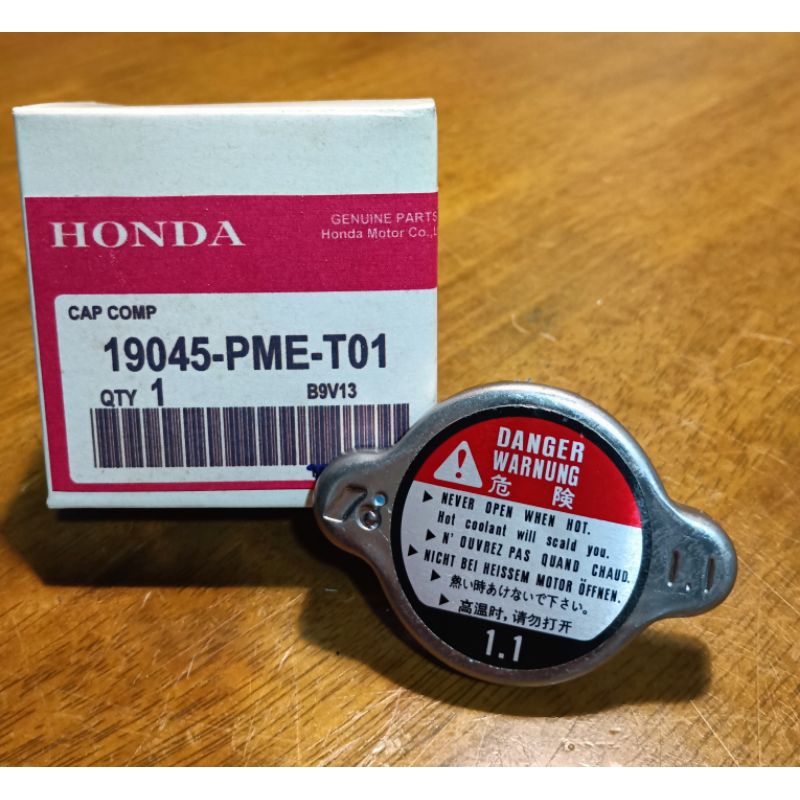 HONDA 1.1 Radiator Cap Genuine Center STAINLESS MADE IN JAPAN | Shopee ...