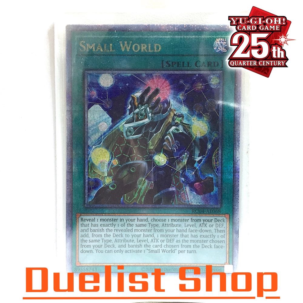 Small World (QCSE) Spell [Normal] Set RC04-AE068 Yukio Card (Yu-Gi-Oh ...