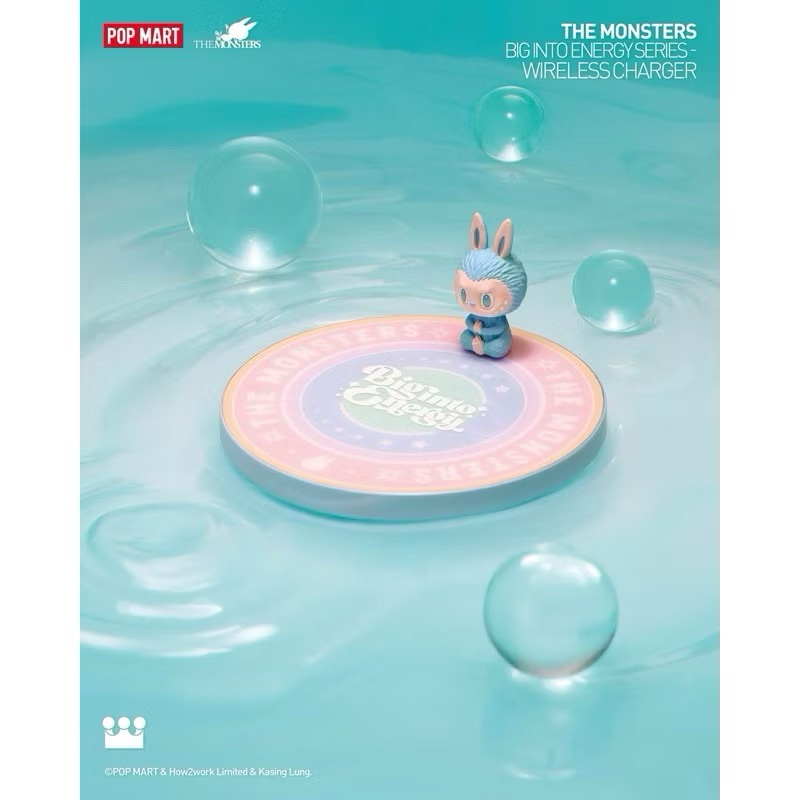 POPMART LABUBU The monsters Big into energy-wireless charger | Shopee ...