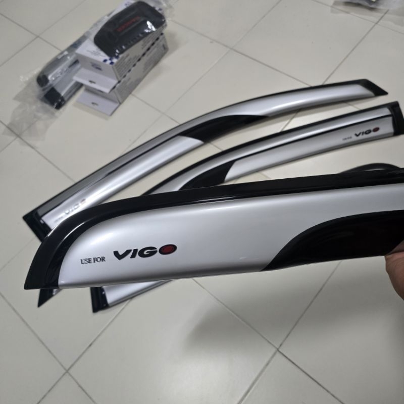 toyota vigo Awning mugen Style Bronze Color 4 Door One Part Cap Put In ...