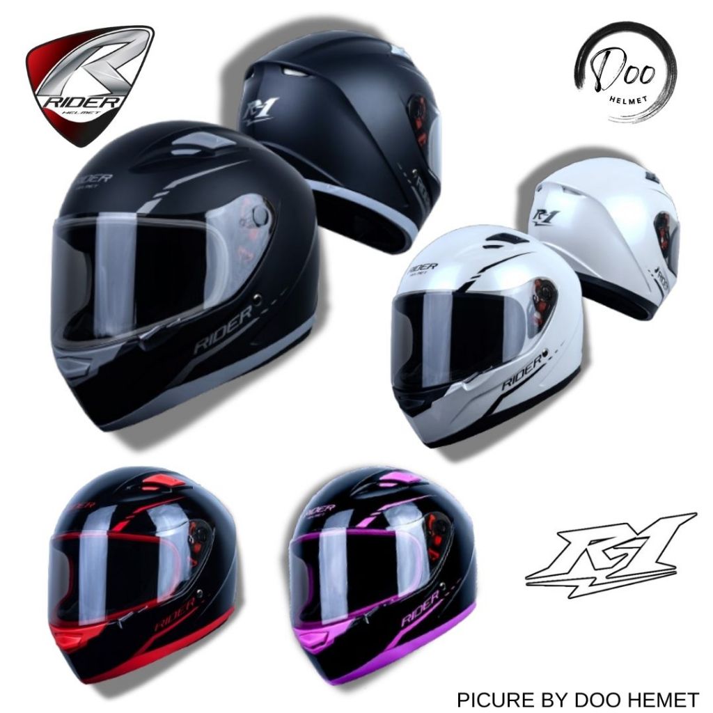 Rider R1N Full-Face Helmet New Model 2025 Removable And Washable Inner ...