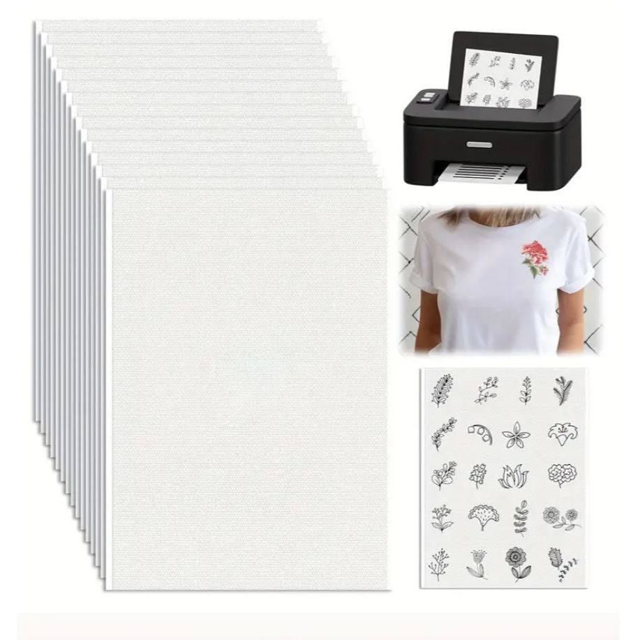 Tracing Paper With Glue Printable Water Soluble Size 20x30 Cm. (A4)(1 ...