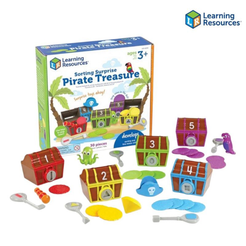 Learning Resources-Sorting Surprise Pirate Treasure-LER6808 | Shopee Philippines