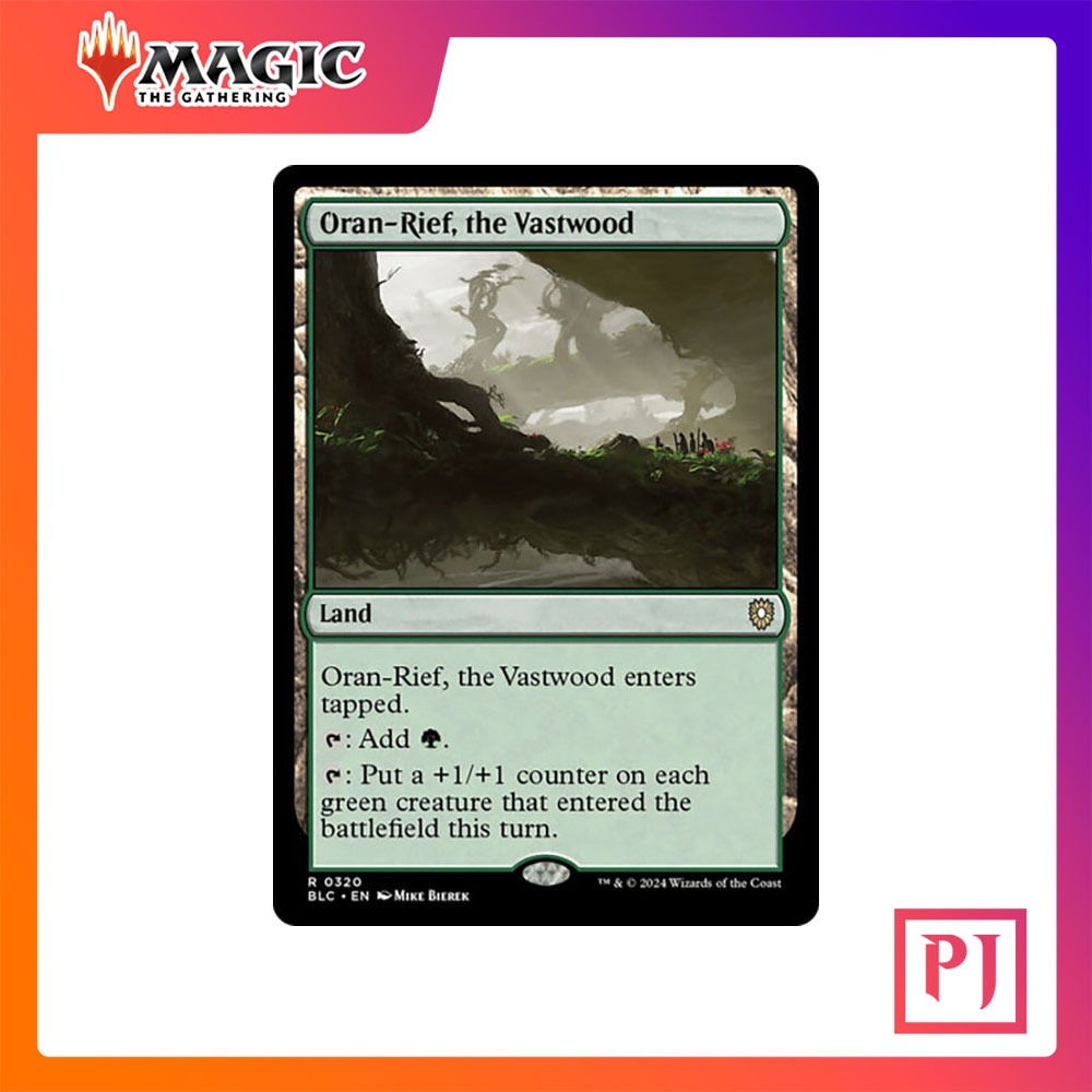 [MTG] Oran-Rief the Vastwood [BLC] [LAND] [RARE] [NORMAL] [ENG] (Magic ...