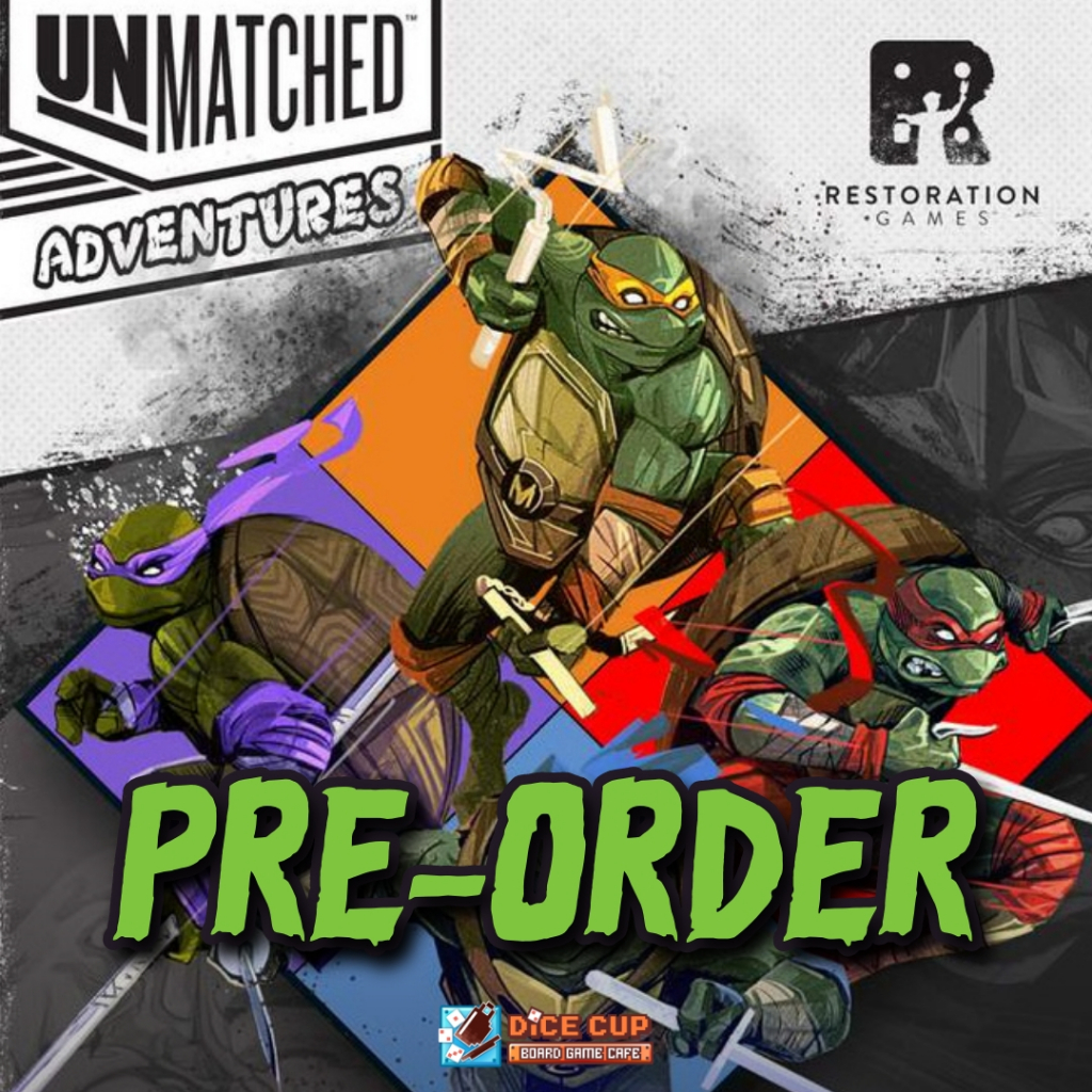 Unmatched Adventures: TMNT Collector's Coin [Add on] Board Game ...