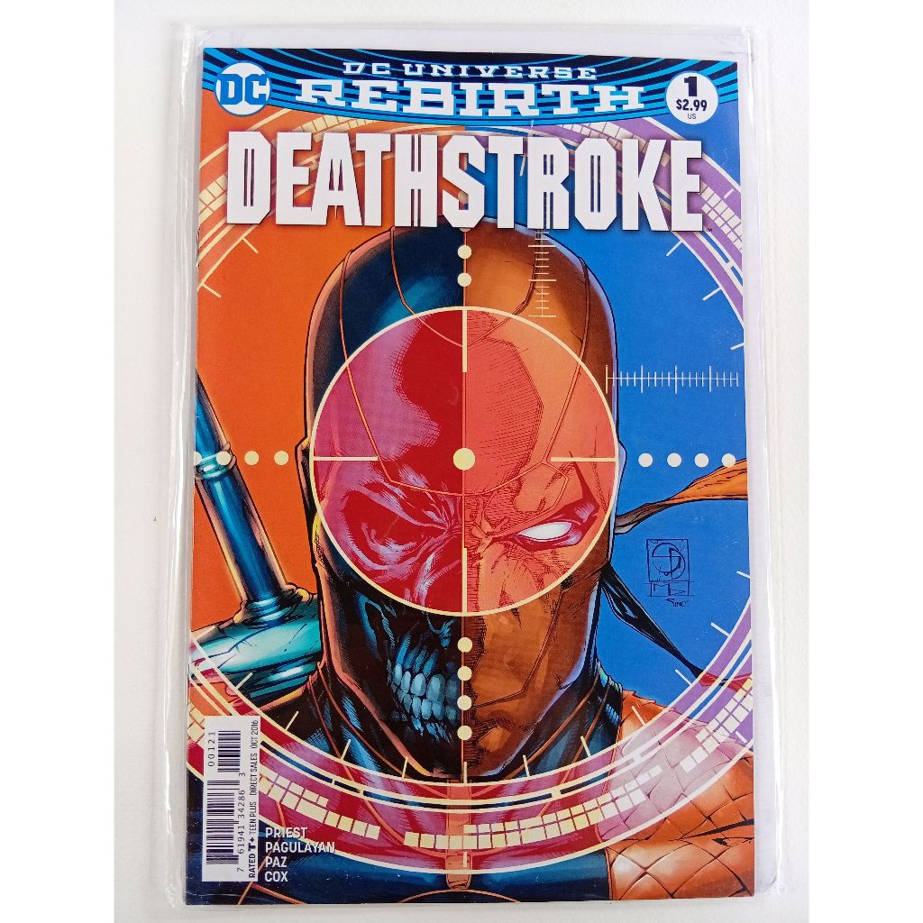 DC Comics Comic Book Deathstroke 1 (2016) English | Shopee Philippines