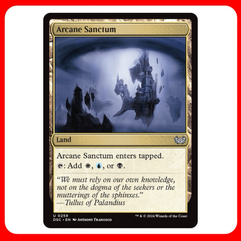 [MTG] Arcane Sanctum [DSC] [LAND] [UNCOM] [NORMAL] [ENG] (Magic Card ...